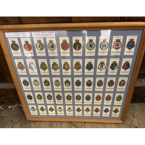 Full original set of ships badges 1925