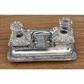Silver plated desk stand