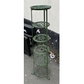6 tier metal pan stand