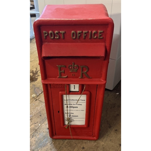 Cast iron post box