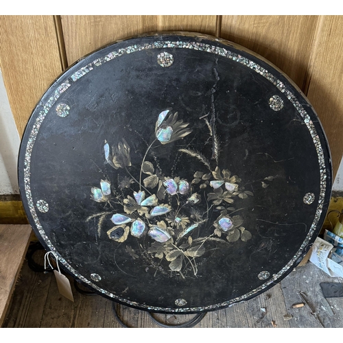 Large decorative circular panel