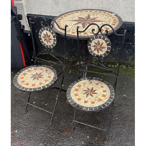 Bistro table & 2 chairs