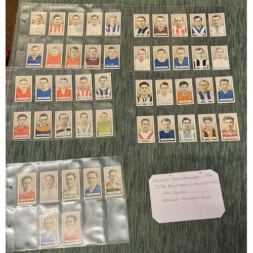 Gallaher famous footballers 47 out of the set of 50