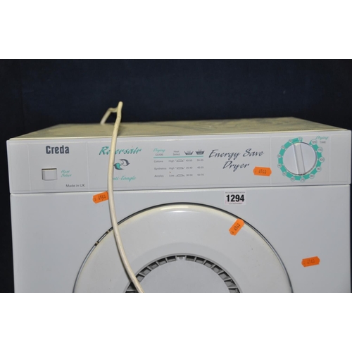A CREDA REVERSAIR SMALL TUMBLE DRYER width 48cm depth 48cm height 67cm ...