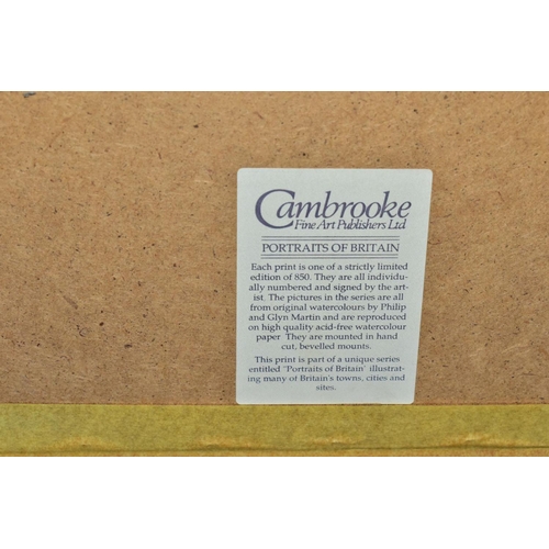 A MID CENTURY FRAMED PRINT AFTER J H LYNCH WITH FOUR OTHER FRAMED ...