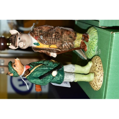 FOUR BESWICK ENGLISH COUNTRY FOLK FIGURES, three boxed comprising ...