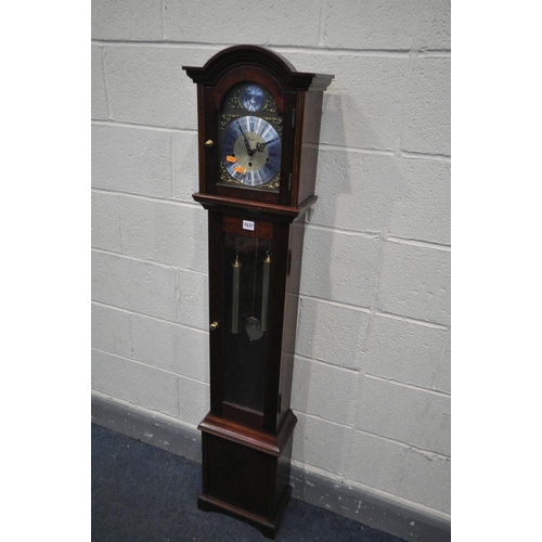 FENCLOCKS SUFFOLK, A LATE 20TH CENTURY MAHOGANY GRANDDAUGHTER CLOCK ...
