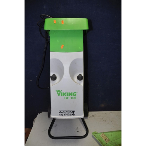 A VIKING GE105 MULCHER along with a garden vac model No n1y-kz-560 ...