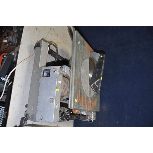 AN ELU TGS173 FLIP OVER SAW with 10in blade, 240v motor with four ...