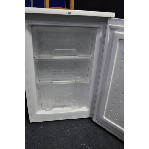 A BUSH M5585UFR UNDERCOUNTER FREEZER measuring width 55cm x depth 58cm ...