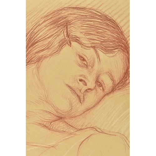 JOSEPH MILNER KITE (1862-1946) PORTRAIT OF A FEMALE FIGURE, a head and shoulders portrait of a femal