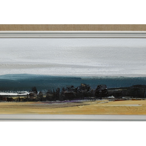 MICHAEL BARNFATHER (BRITISH 1934-) 'VIEW OVER THE SEVERN', a landscape ...