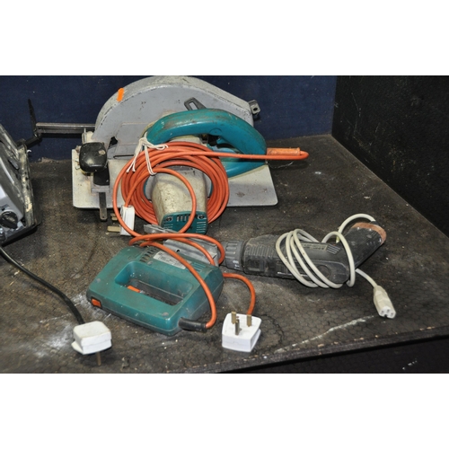 FIVE BLACK AND DECKER POWER TOOLS comprising of a Proline PL40 circular ...