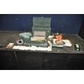 A VINTAGE EMCO-STAR MULTI WOODWORKING MACHINE, with circular saw, band ...