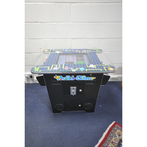 A RETRO MULTI-GAME TWO PLAYER ARCADE MACHINE, with 60 different ...