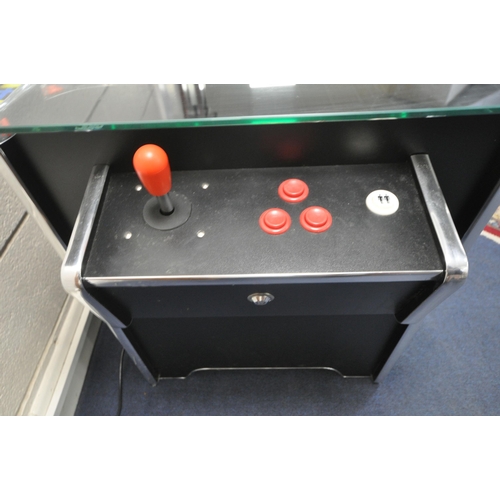 A RETRO MULTI-GAME TWO PLAYER ARCADE MACHINE, with 60 different ...