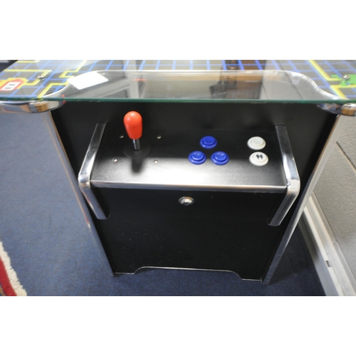 A RETRO MULTI-GAME TWO PLAYER ARCADE MACHINE, with 60 different ...