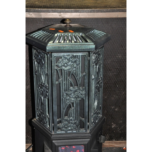 AN ESSE FIREMASTER SOLO ELECTRIC STOVE French style cast iron stove ...