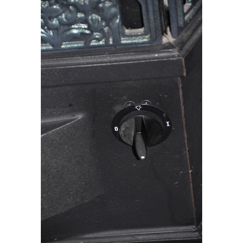 AN ESSE FIREMASTER SOLO ELECTRIC STOVE French style cast iron stove ...