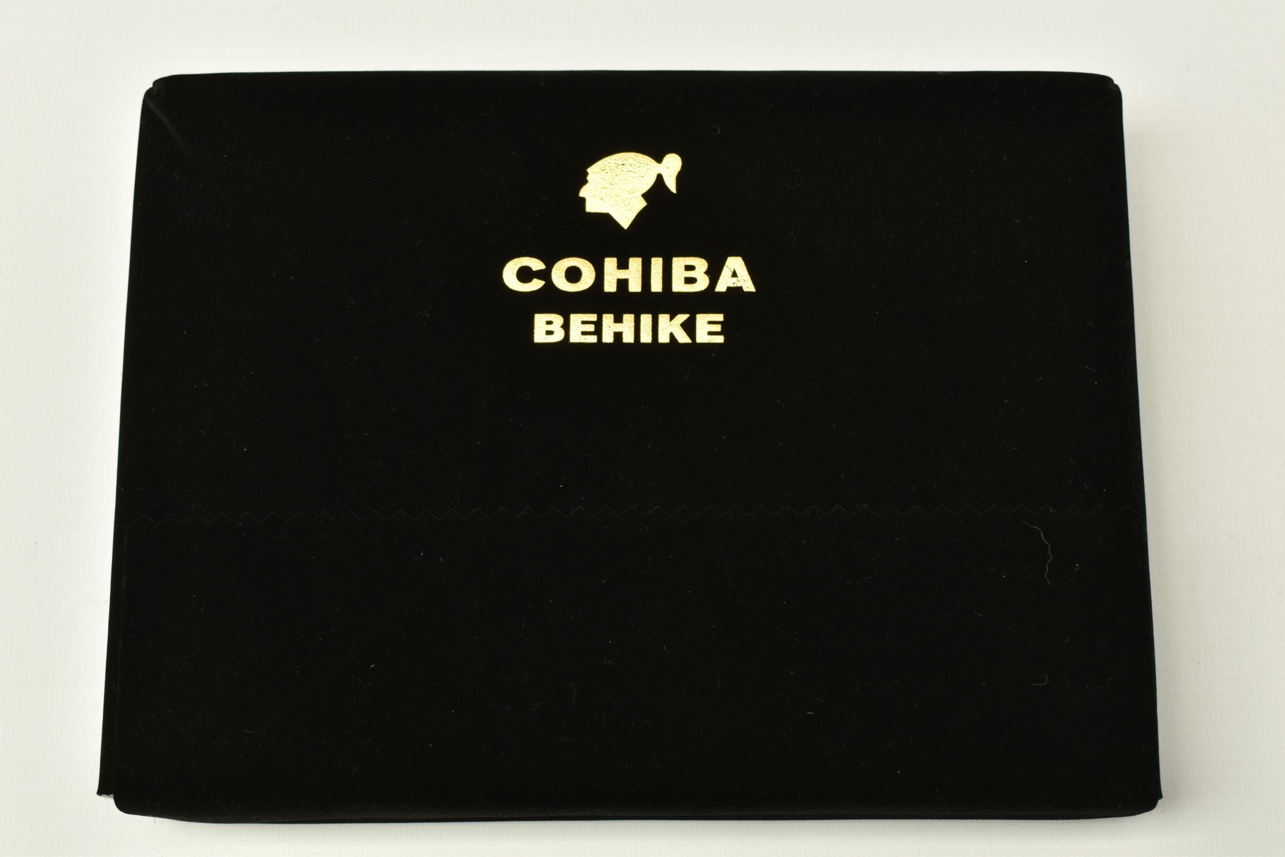 CIGARS, One Box of 10 COHIBA BEHIKE BHK 54 Cigars, outer box seal ...