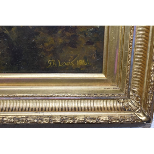 GEORGE ROBERT LEWIS (1782-1871) 'THE TWO FRIENDS', a picturesque ...