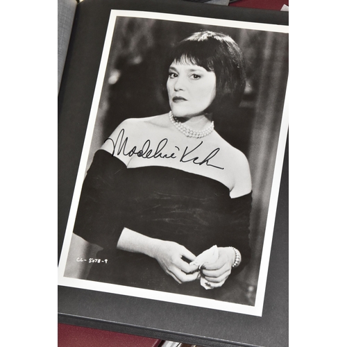 PHOTOGRAPH / AUTOGRAPH ALBUMS, Three Albums containing signed ...