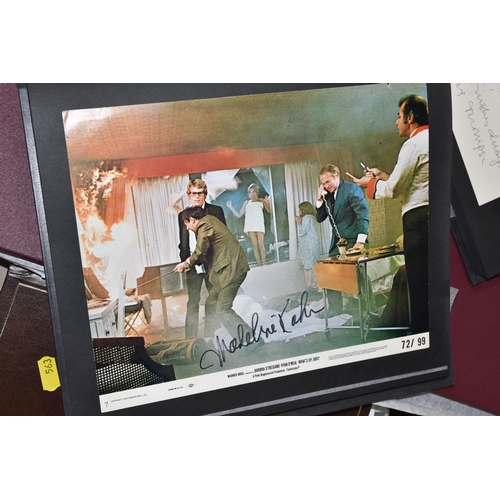 PHOTOGRAPH / AUTOGRAPH ALBUMS, Three Albums containing signed ...