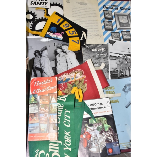 TWO BOXES AND LOOSE MIXED EPHEMERA to include vintage and modern ...