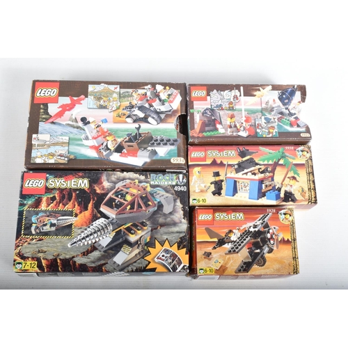 TEN BOXED LEGO SYSTEM SETS, to include a Lego Rock Raiders 'The Hover ...