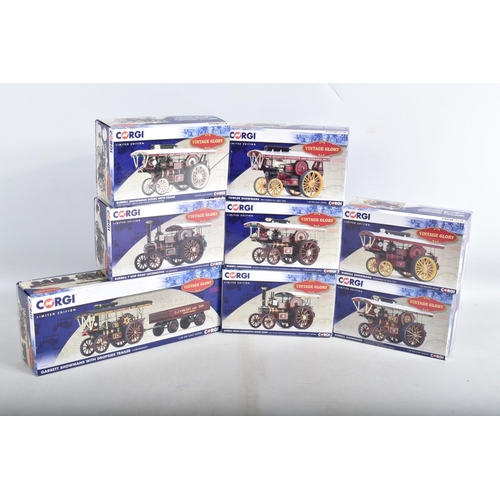 EIGHT BOXED 1:50 SCALE CORGI VINTAGE GLORY DIECAST MODELS, to include a ...