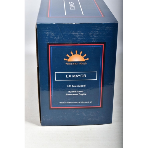 A BOXED MIDSUMMER MODELS EX MAYOR 1:24 SCALE BURRELL SCENIC SHOWMANS ...