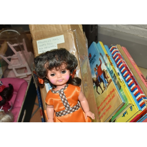 A QUANTITY OF ASSORTED 1960'S DOLLS, to include early Pedigree Sindy in ...