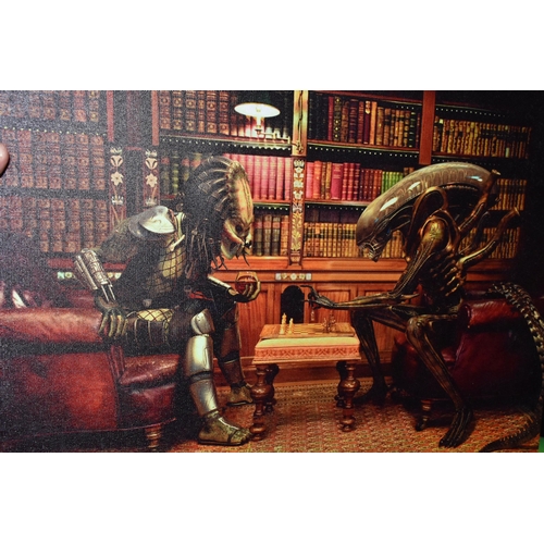 A BOX AND LOOSE 'ALIEN' COLLECTABLES, to include a boxed Reel Toys ...