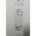 THREE GLASS FISH DECORATIVE PLAQUES to include three fused glass ...