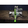 AN EVOLUTION FURY 3 XL SLIDING COMPOUND MITRE SAW with 10in blade (PAT ...