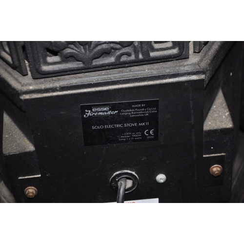 AN ESSE FIREMASTER FRENCH STYLE CAST IRON HEXAGONAL CONSERVATORY HEATER ...