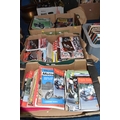 THREE BOXES OF MOTORCYCLING AND SPEEDWAY BOOKS AND MAGAZINES, to ...
