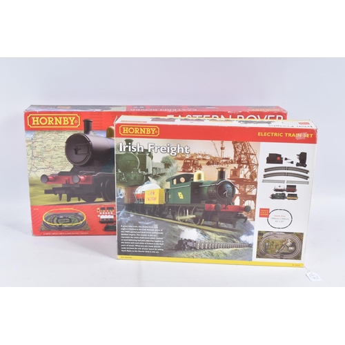 TWO BOXED HORNBY RAILWAYS OO GAUGE TRAIN SETS, Irish Freight, No.R1020 ...