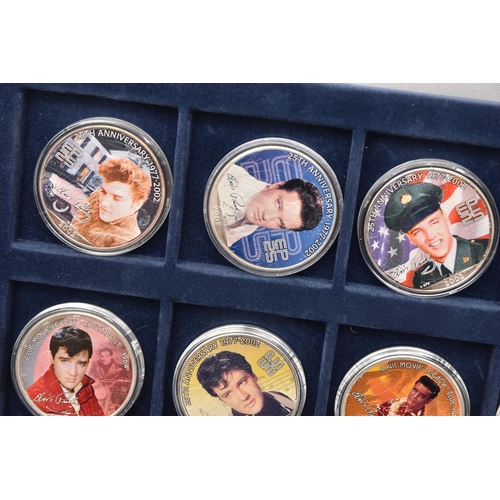 A CASE OF 'WESTMINSTER, ELVIS PRESLEY' COMMEMORATIVE COINS, to include ...
