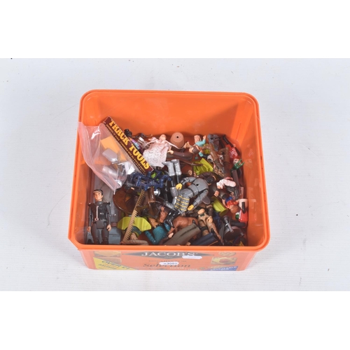 A COLLECTION OF UNBOXED ASSORTED TIMPO PLASTIC COWBOY & NATIVE AMERICAN ...
