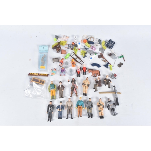 A COLLECTION OF UNBOXED ASSORTED TIMPO PLASTIC COWBOY & NATIVE AMERICAN ...