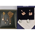 AN ASSORTMENT OF JEWELLERY, to include a 9ct gold cultured pearl and ...