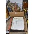 ONE BOX AND LOOSE ARCHITECTURAL OR DESIGN EPHEMERA to include 2 volumes ...