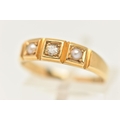 AN 18CT GOLD PEARL AND DIAMOND RING, an old cut diamond and two seed ...
