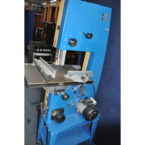A SCHEPPACH BASATO 3 BANDSAW ON STAND with parallel and mitre guides ...