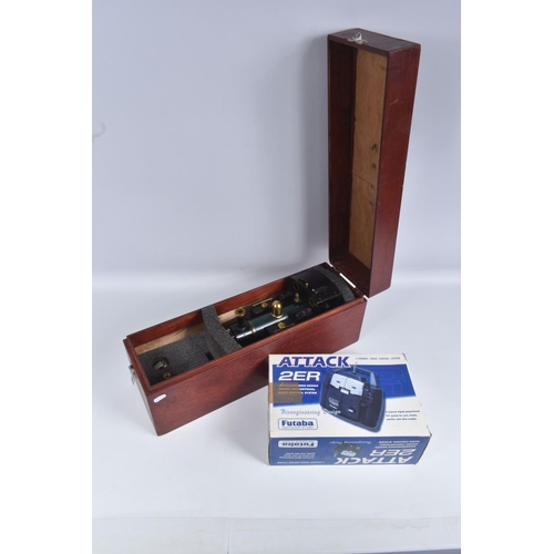 A ROUNDHOUSE G SCALE BUTANE FIRED LIVE STEAM REMOTE CONTROL 0-6-0 TANK ...