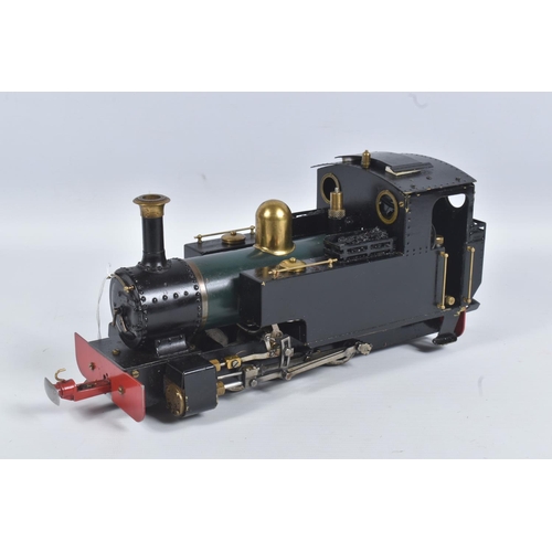A ROUNDHOUSE G SCALE BUTANE FIRED LIVE STEAM REMOTE CONTROL 0-6-0 TANK ...