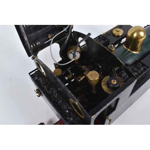 A ROUNDHOUSE G SCALE BUTANE FIRED LIVE STEAM REMOTE CONTROL 0-6-0 TANK ...