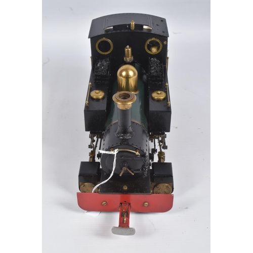 A ROUNDHOUSE G SCALE BUTANE FIRED LIVE STEAM REMOTE CONTROL 0-6-0 TANK ...