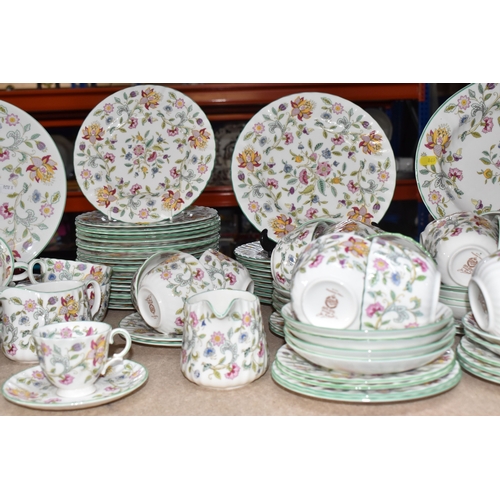 A LARGE QUANTITY OF MINTON 'HADDON HALL' DINNERWARE, pattern no. B-1451 ...